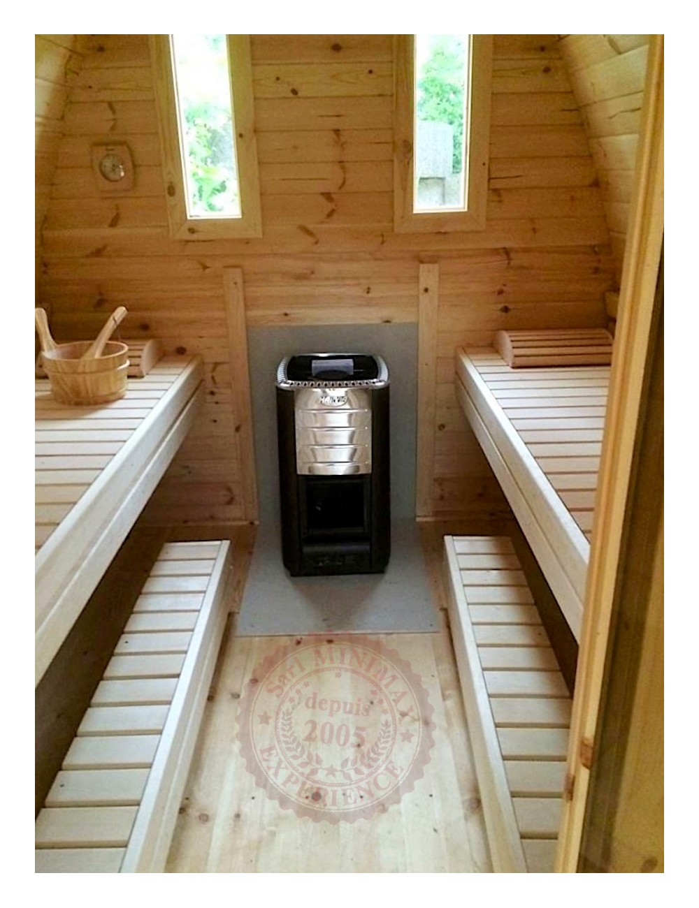 Pod Sauna 2.40 x 5.90 m
